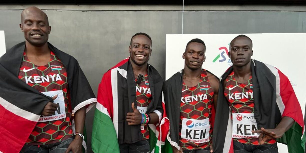 Historic win for Kenya's 4 X 100m team with national record - Kenya Page